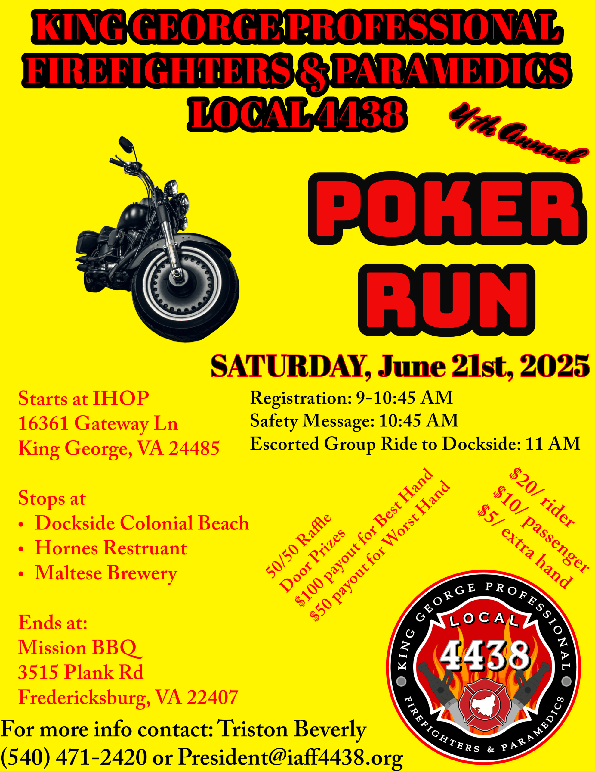 2025 Poker Run – King George Professional Firefighters and Paramedics ...
